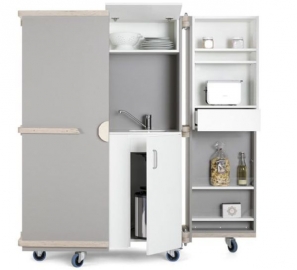 7 Micro Kitchen Designs That Say Small is Beautiful
